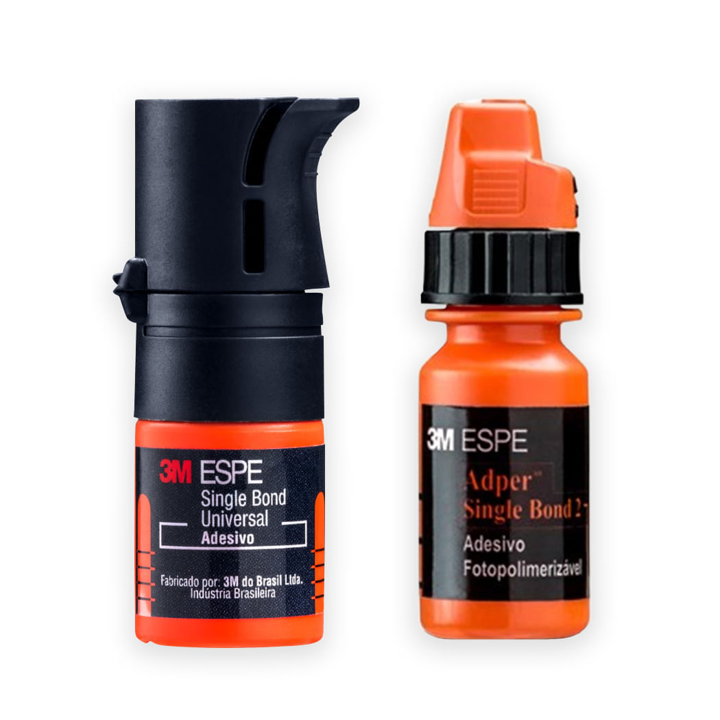 Adesivo Adper Single Bond 2 com 6g + Adesivo Single Bond Universal com ...