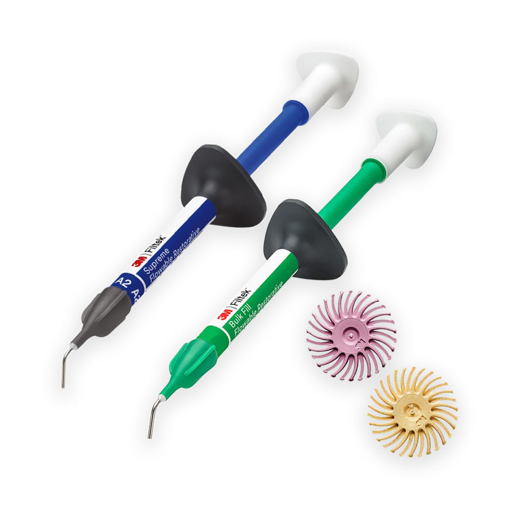 Kit Resina Filtek Flowable Duopack A2 + Sof lex Espiral - 3M